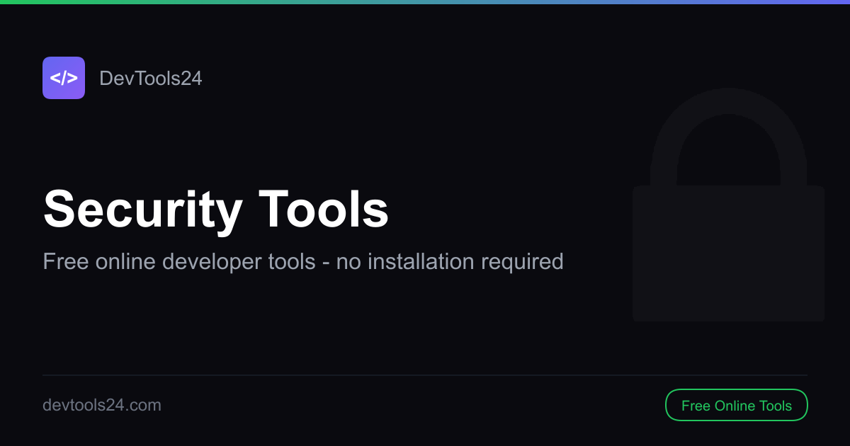 Hash Generator - MD5, SHA-1, SHA-256, SHA-384, SHA-512 | DevTools24